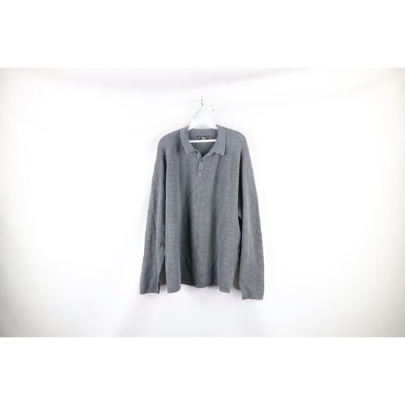 Eddie Bauer | Sweaters | Vintage 9s Eddie Bauer Xl Cotton Ribbed Knit Collared Pullover Sweater ...